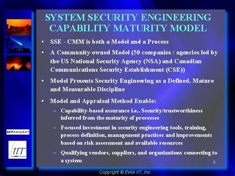 Iso 21827 System Security Engineering Capability Maturity Model