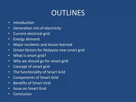 Smart Grid Presentation Pptx