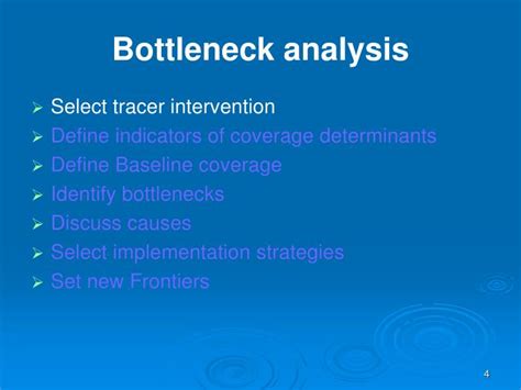 PPT Bottleneck Identification Analysis Setting Up New Frontiers For Coverage PowerPoint