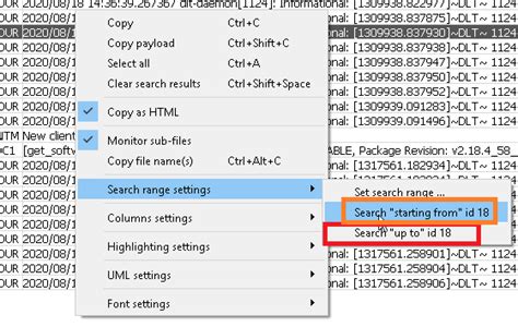 Dlt Message Analyzer “extended Search” Plugin For The Dlt Viewer