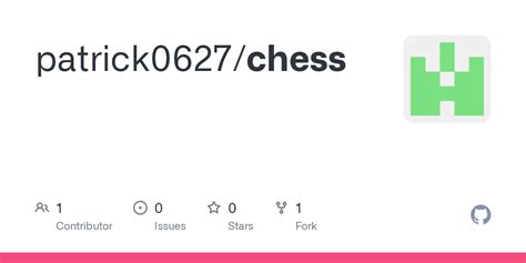 GitHub Patrick0627 Chess