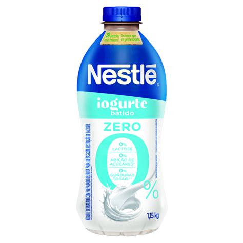 Iogurte Desnatado Batido Zero Lactose Nestlé Garrafa 115kg Faststore Pdp
