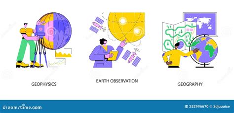 Planetary Science Abstract Concept Vector Illustrations Stock Vector Illustration Of Linear