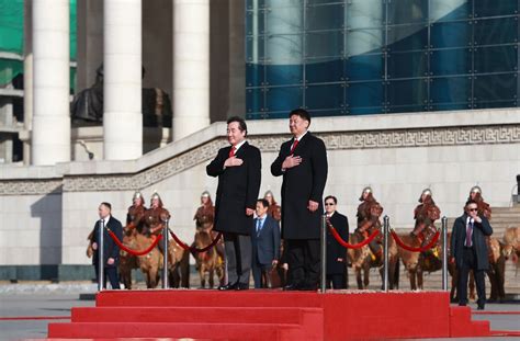 Ерөнхий сайд У Хүрэлсүх БНСУ ын Ерөнхий сайдыг Сүхбаатарын талбайд угтан авлаа