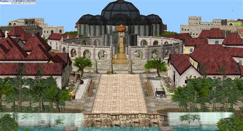 Sword Art Online City Towns Olrox Graphics