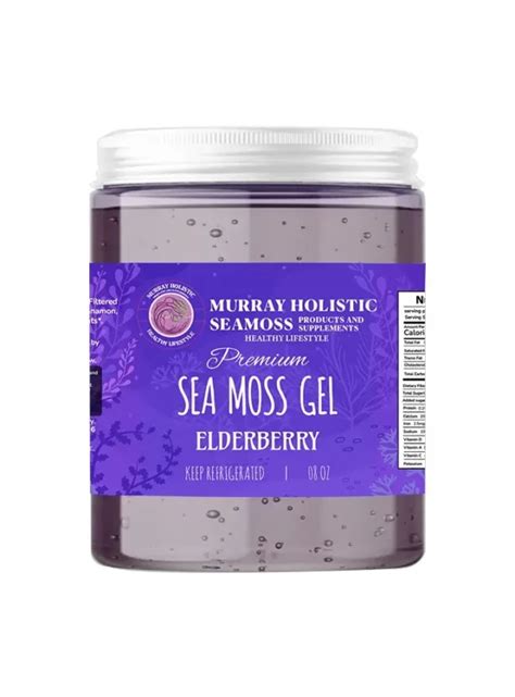 Get Premium Elderberry Sea Moss Gel For 25 60