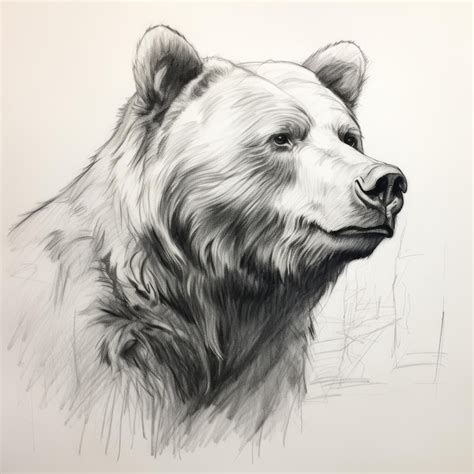 Premium Photo Classical Proportions A Stunning Pencil Portrait Of A