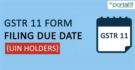 Online GSTR Form Filing Due Date UIN Holders CA Portal