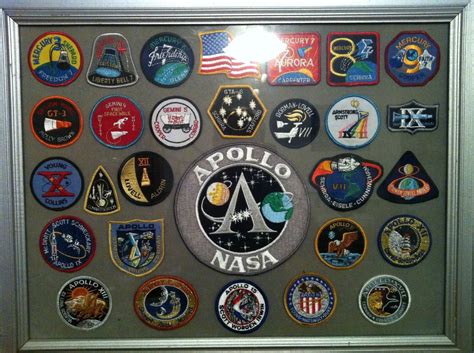 Apollo Gemini Mercury Original Patches R Space