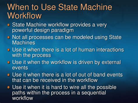 Ppt Developing Event Driven State Machine Workflows Powerpoint Presentation Id1332360