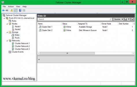 Creating A Windows Server Failover Cluster Adrian Costea S Blog