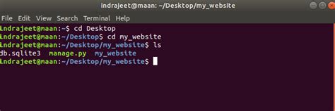 Creating First Django Project