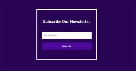Best 15 Css Subscribe Form Designs