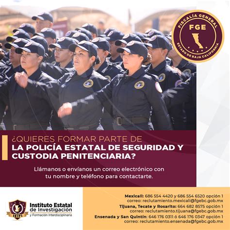 Iepfi Reclutamiento Bc ¿quieres Formar Parte De La Policía Estatal