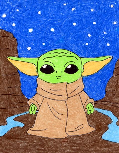 Yoda Drawing Video