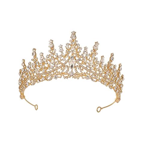 Chuank Queen Crown And Tiara Princess Crown For Women And Girls Crystal Headbands For Bridal