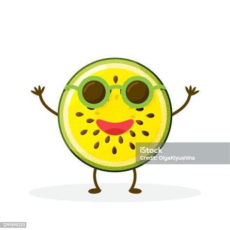 흰색 배경에 고립 된 수박 만화 캐릭터 플랫 디자인의 건강한 음식 재미있는 마스코트 벡터 일러스트 벡터 일러스트레이션 0명에