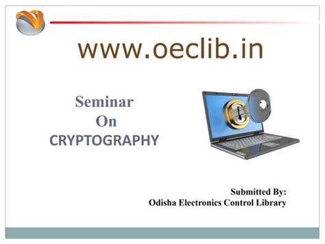 Introduction To Cryptography Ppt