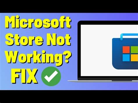 How To Fix Microsoft Store Not Working Windows YouTube