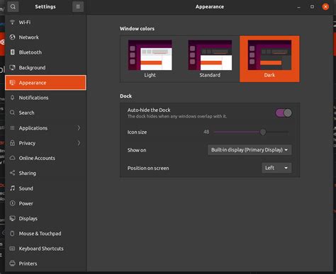 Appearance Dark Mode Does Not Set Prefers Color Scheme To Dark Ask Ubuntu