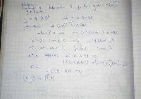 Solved Find The Coordin]ates Of The Point S Of Intersection Of The