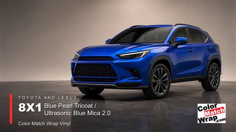 Toyota And Lexus 8x1 Blue Pearl Tricoat Ultrasonic Blue Mica 20