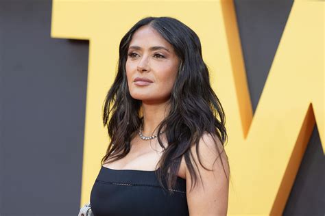 Salma Hayek Embraces ‘white Hair At 57 In New Vacation Snap