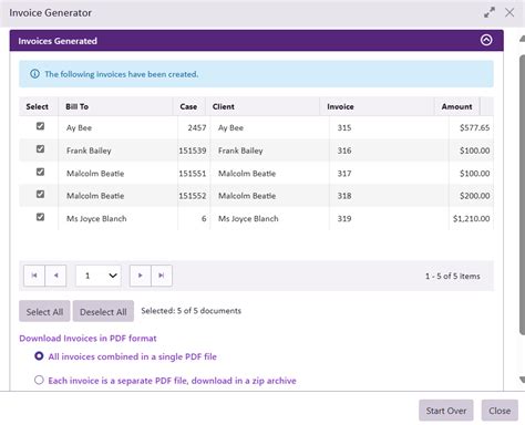 Automatic Invoice Generator Goodstery