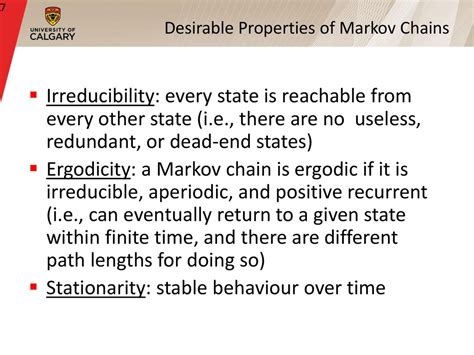 Markov Chains Carey Williamson Department Of Computer Science Ppt Download