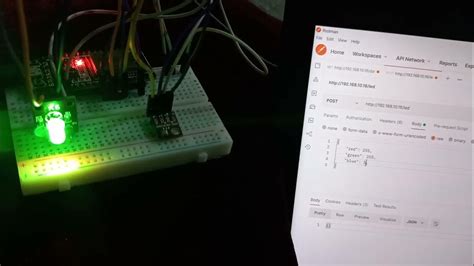 Demo Esp32 Rest Api Web Server Explained With Postman Youtube