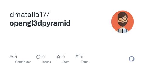 GitHub Dmatalla Opengl Dpyramid