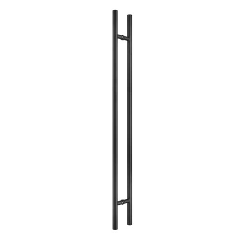 Ladder Door Pull 48 Inch Handle Matt Black Finish