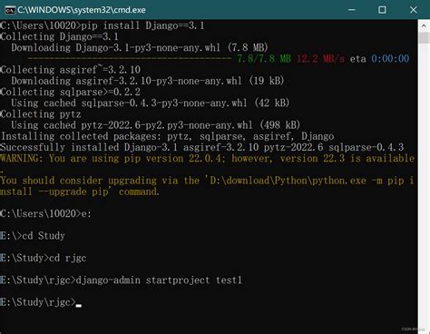 软件工程Pycharm社区版Django项目环境搭建 pycharm django环境搭建 CSDN博客