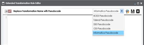 Adding Transformation And Lookup Details