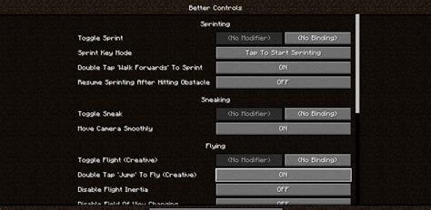 Better Controls For Minecraft 1 21 4