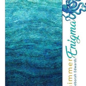 Shimmer Enigma Collection Speckle Light Blue Metallic Northcott Deborah