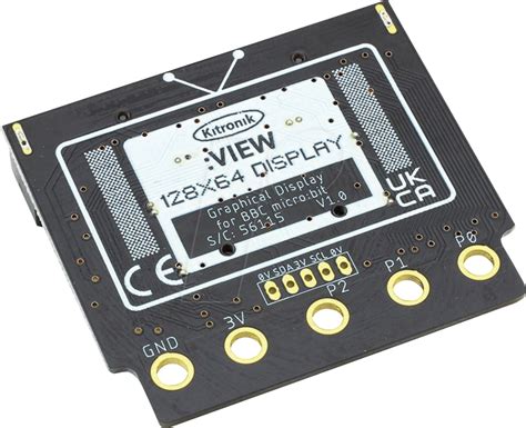 Bbcz Oled128x64 Microbit Oled Display 128 X 64 Monochrome At Reichelt Elektronik