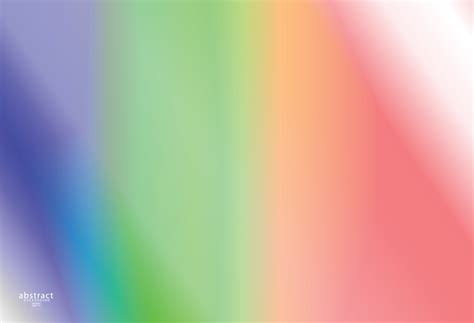 Abstract Blurred Gradient Mesh Background Bright Rainbow Colors Colorful Smooth Soft Banner