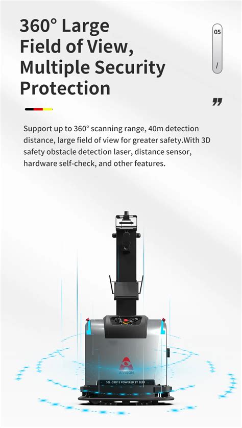Automated Guided Vehicle To Transport Pallets Agv Load Lifter And