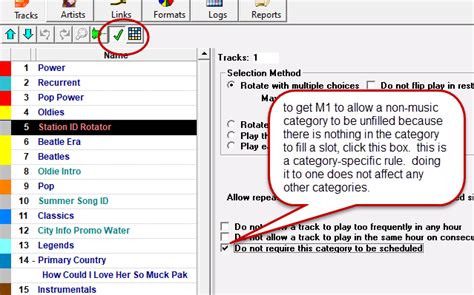 Scheduling Stop With No Choices Showing Music 1 Inc