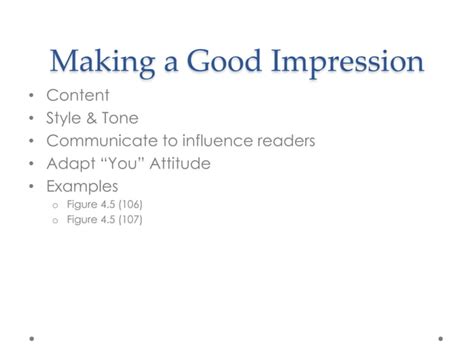 Chapter 4 Writing Letters Basics Ppt