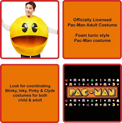 Rubie S Adult Pac Man Foam Costume Tunic Pac Man One Size Funtober
