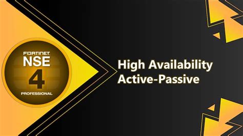 7 High Availability Active Passive Youtube
