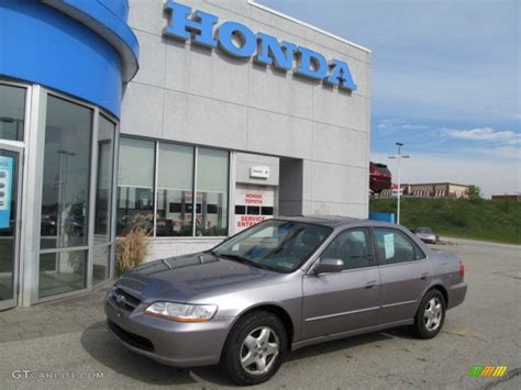 2000 Signet Silver Metallic Honda Accord Ex V6 Sedan 63977909 Photo