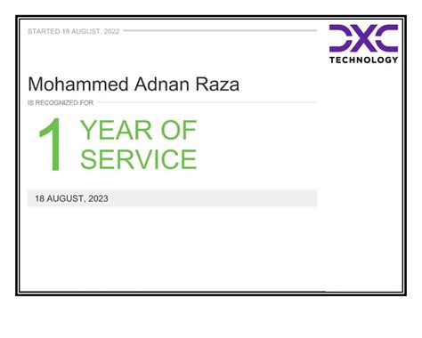 Mohammed Adnan On Linkedin Oneyearanniversary Recognitionawards