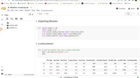 Weather Prediction Devpost
