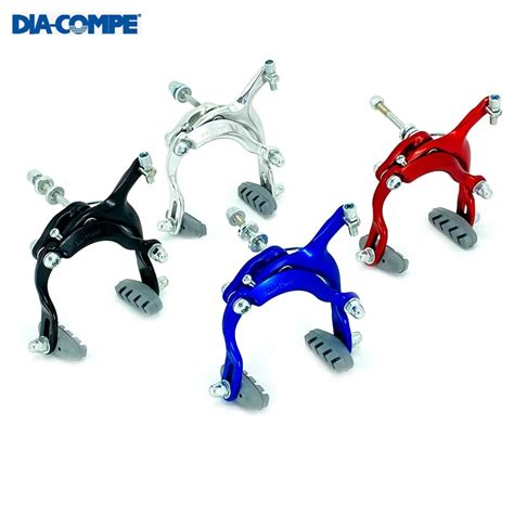 Dia Compe C 캘리퍼 브레이크 알루미늄 합금 접이식 자전거 레트로 시티 바이크 듀얼 피벗 캘리퍼 브레이크 61