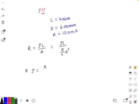 VIDEO Solution CALCULATE THE RESISTIVITY OF THE WIRE MATERIAL