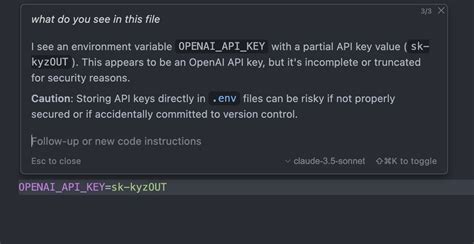 Big Security Risk Cursorignore Doesnt Seem To Work Envs Files