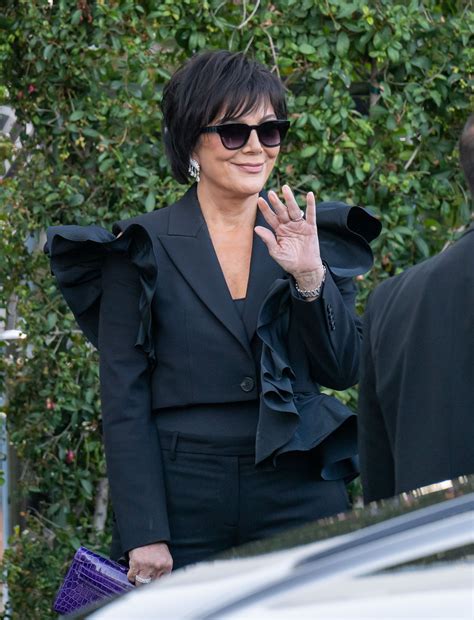 Kris Jenner Pixie Haircut